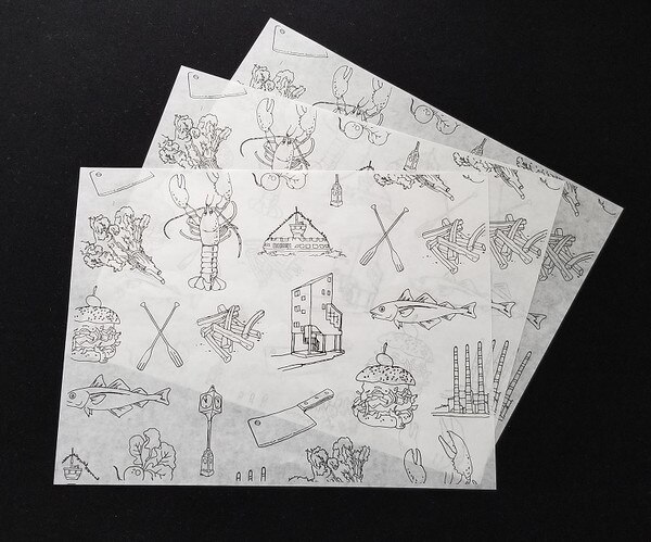 Paper Grease Proof, Kraft 9x12" 'Patois" | Discus Supply Co