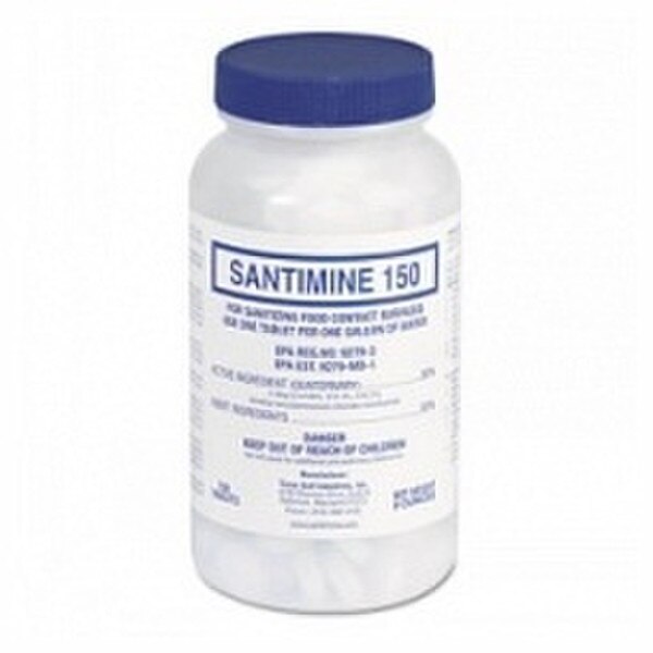 Sanitizer Tablets 150/bottle | Discus Supply Co